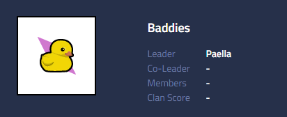 Baddies - Clan Recruitment - Recruitment - MicroVolts Forum