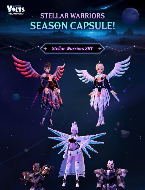 Galaxies & Blasters! STELLAR WARRIORS SEASON SPECIAL RT CAPSULE ...