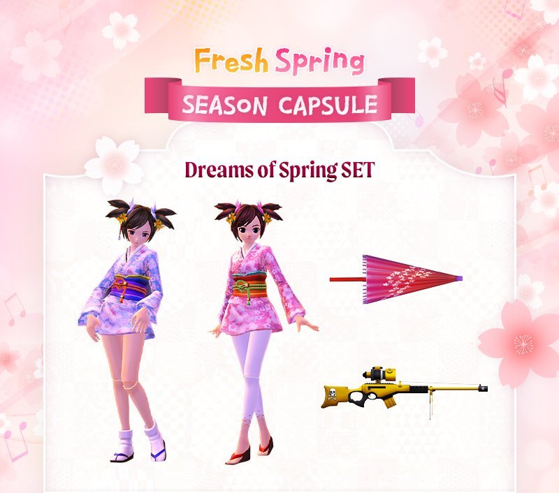 Blooming Petals! SPRING BREEZE SEASON SPECIAL RT CAPSULE! - Event - MicroVolts Forum