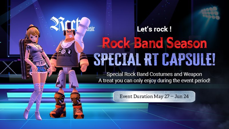 Let's rock! ROCK BAND SEASON RT CAPSULE! - Event - MicroVolts Forum